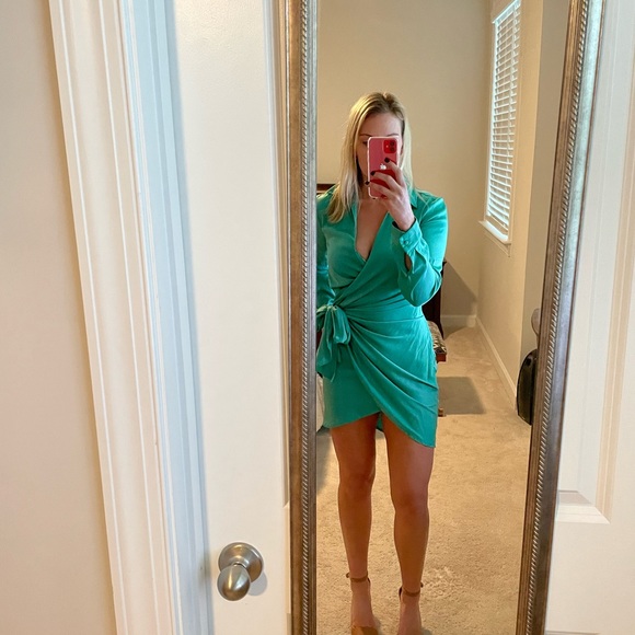 REVOLVE | Dresses | Revolve Turquoise Cocktail Dress | Poshmark